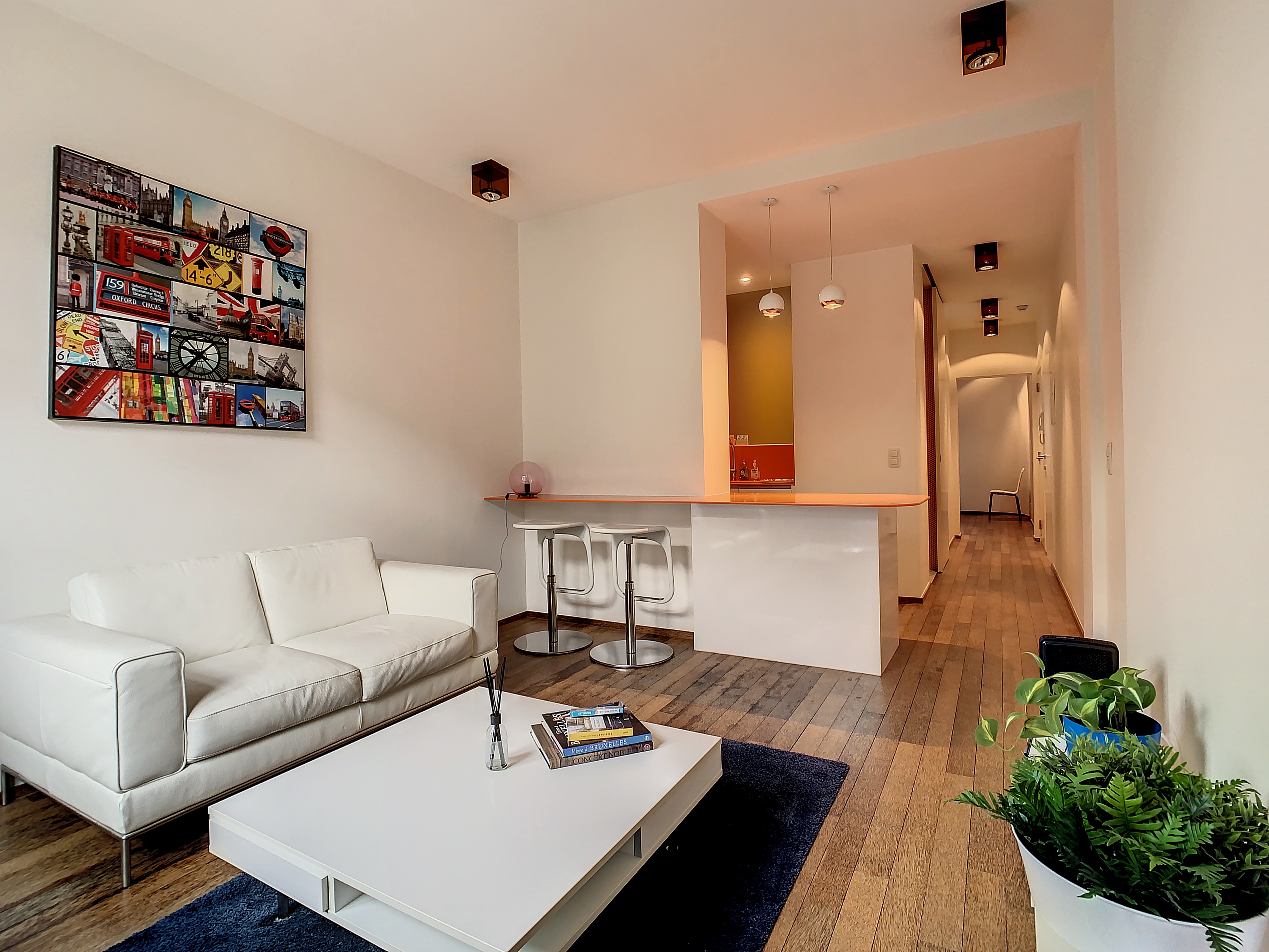 Grand Place area: Cozy furnished design apartment